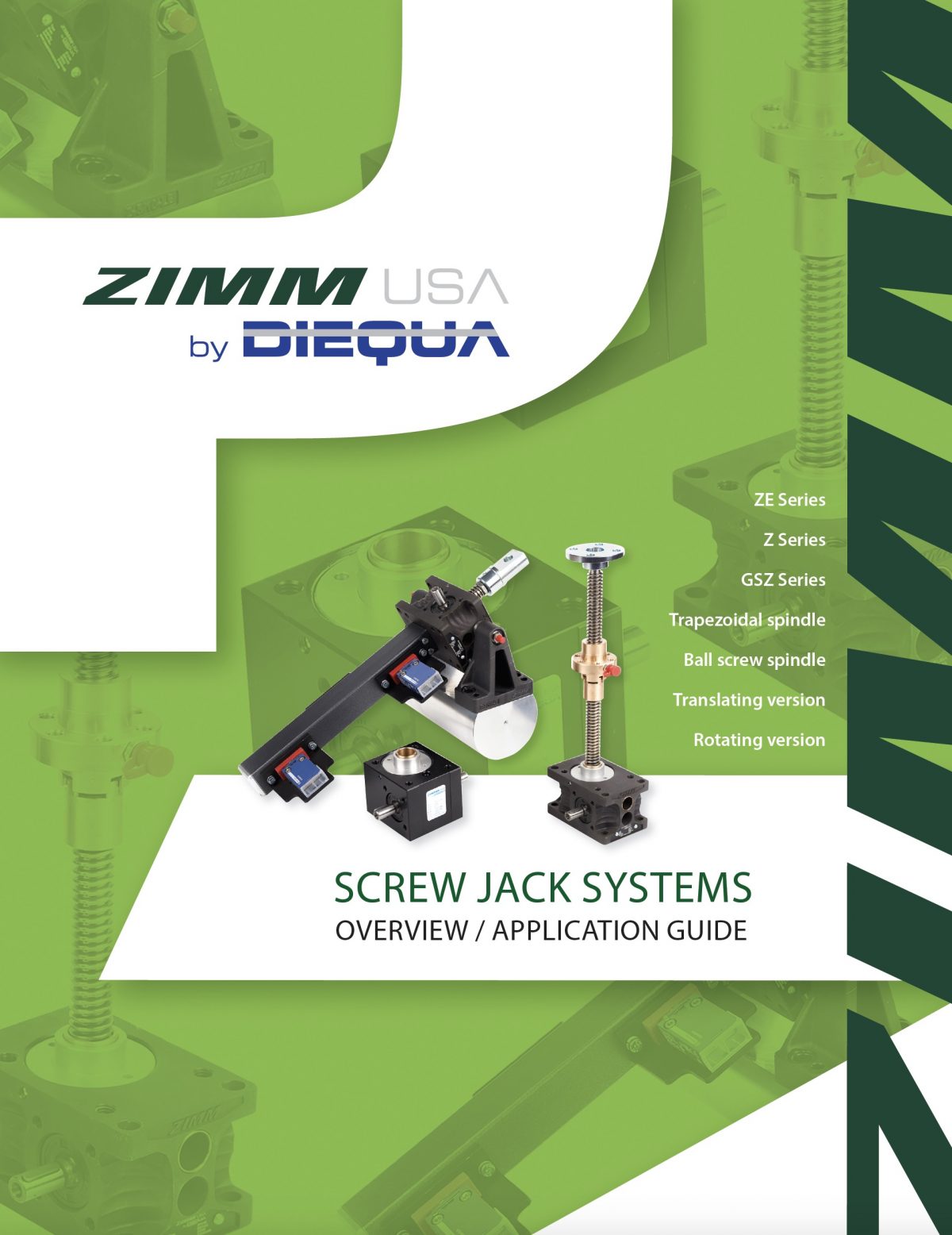 421-3 Zimm 16pg Screw Jack Systems Overview App guide - Graphik Jam Inc.